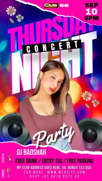 party club/bar Template | PosterMyWall