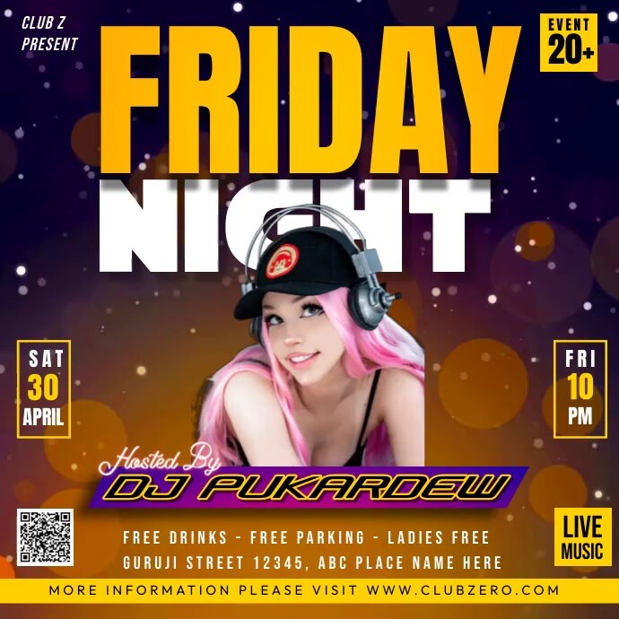 party club/bar Template | PosterMyWall