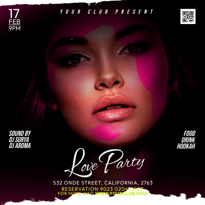 Party Club Template | PosterMyWall