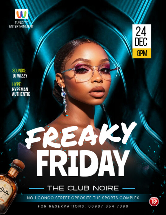 party / club flyer Template | PosterMyWall