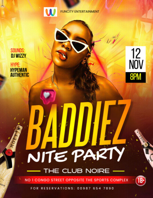 party / club flyer Template | PosterMyWall