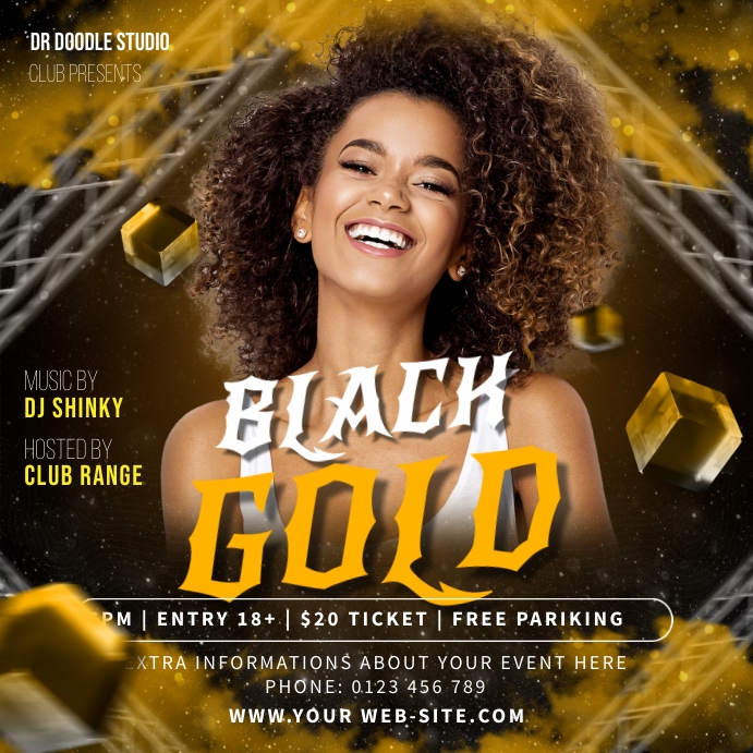 Party Club Flyers Template | PosterMyWall