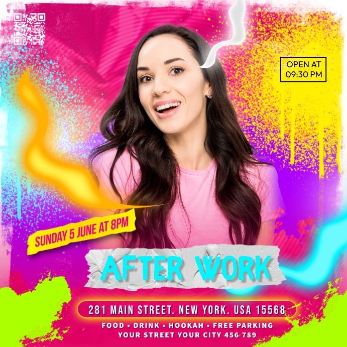 Party Club Flyers Template | PosterMyWall