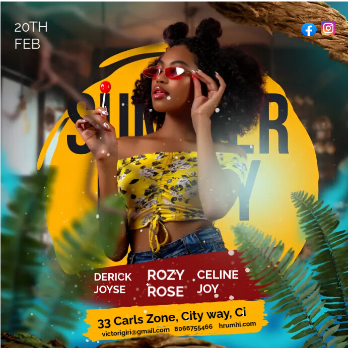 Party/Club Invitation Flyer Template | PosterMyWall