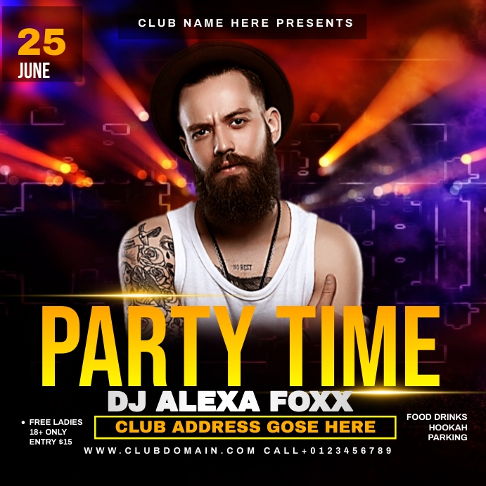 PARTY Template | PosterMyWall