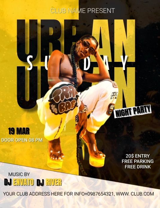 Partai Templat | PosterMyWall