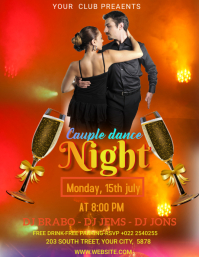 Dance Night Flyer Template | PosterMyWall