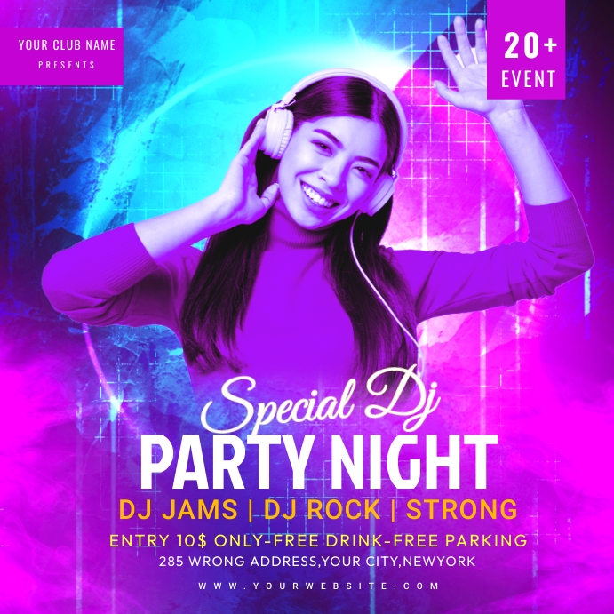 party Template | PosterMyWall
