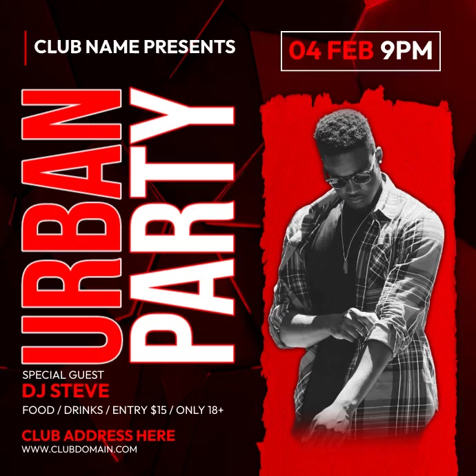 PARTY Template | PosterMyWall