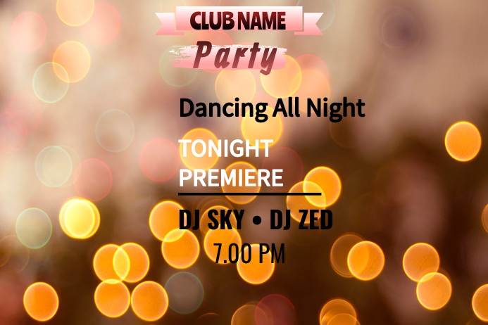 Party Template | PosterMyWall