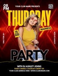 Denim party flyer Template | PosterMyWall