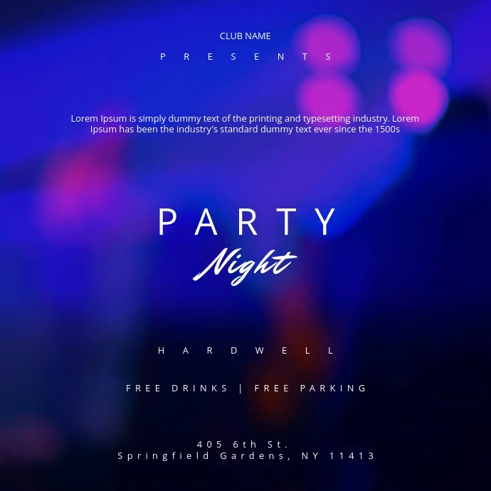 Party Template | PosterMyWall