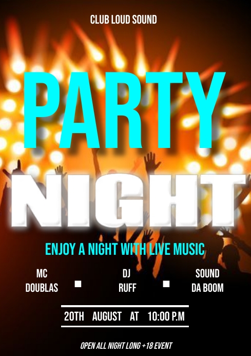 party Template | PosterMyWall