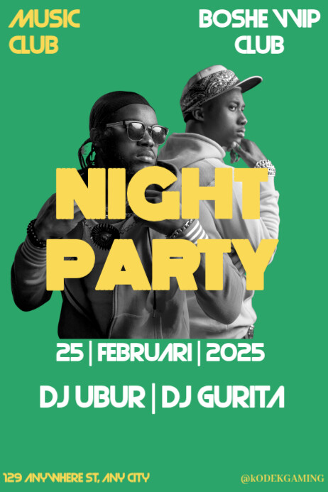 PARTY Template | PosterMyWall