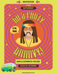 60'S PARTY Template | PosterMyWall