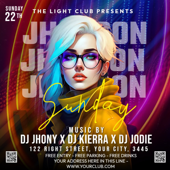 Party DJ Instagram Template | PosterMyWall