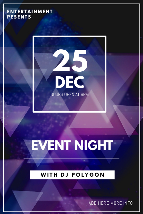 party event flyer design template | PosterMyWall