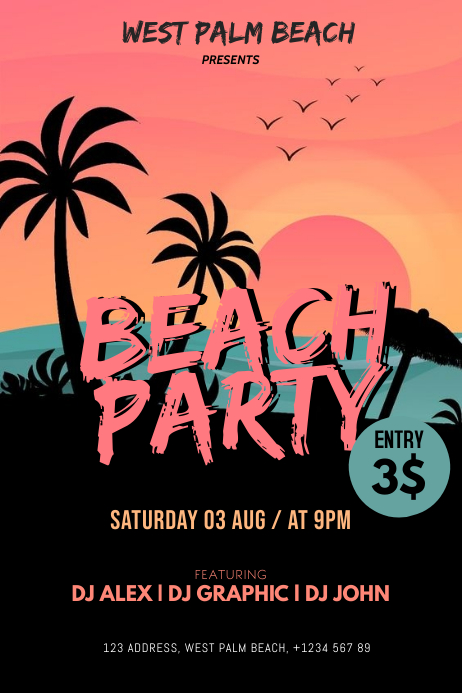 Party Event Flyer Template | PosterMyWall