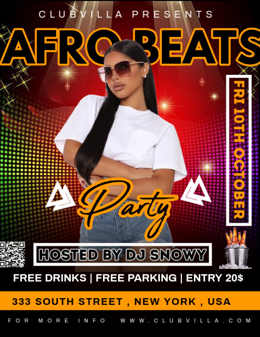 Modèle Party event flyer | PosterMyWall