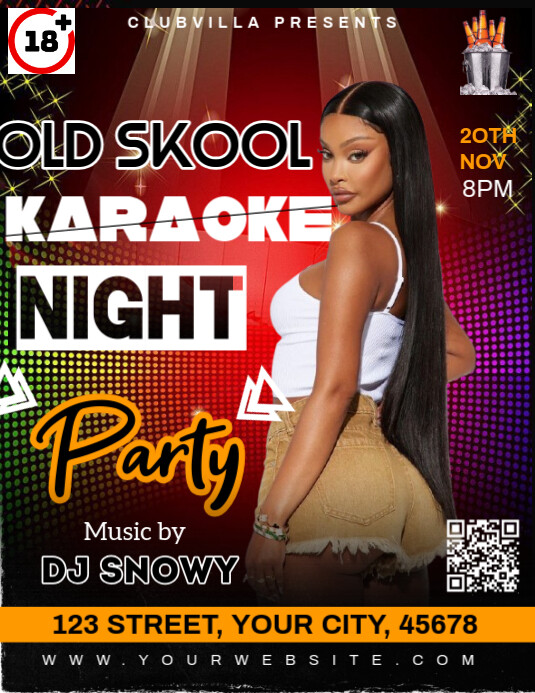 Modèle Party event flyer | PosterMyWall