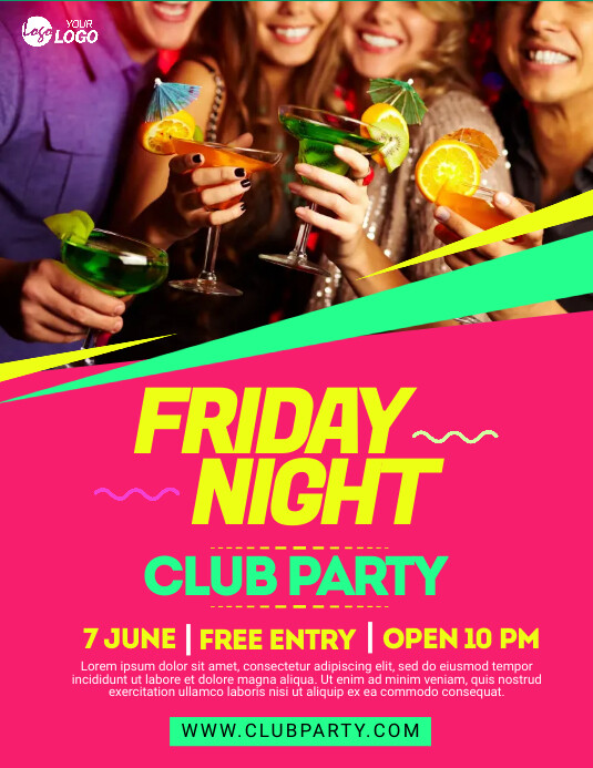 Party Event Flyer Templat | PosterMyWall