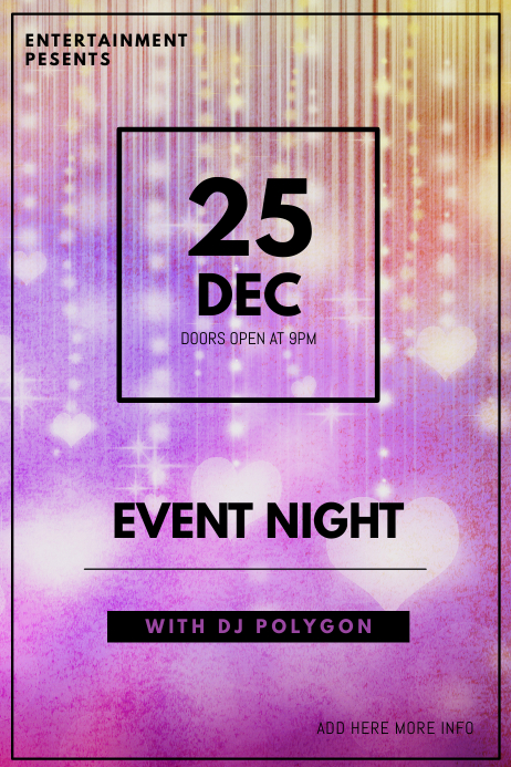 Copy of Party event flyer design template | PosterMyWall