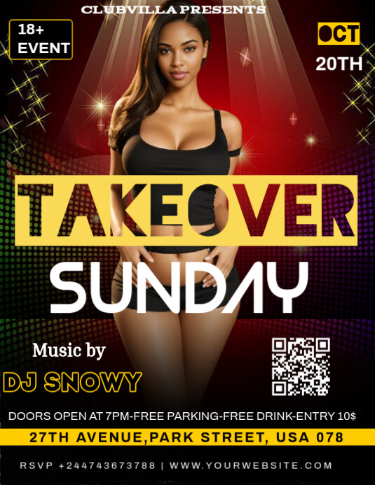 Party event flyers Template | PosterMyWall