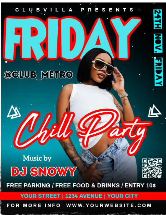 Party event flyers Template | PosterMyWall