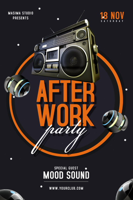 Party Event Poster Template | PosterMyWall