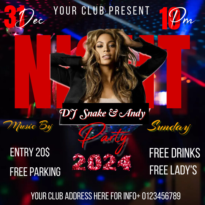 Copy of Party flyer (1) | PosterMyWall