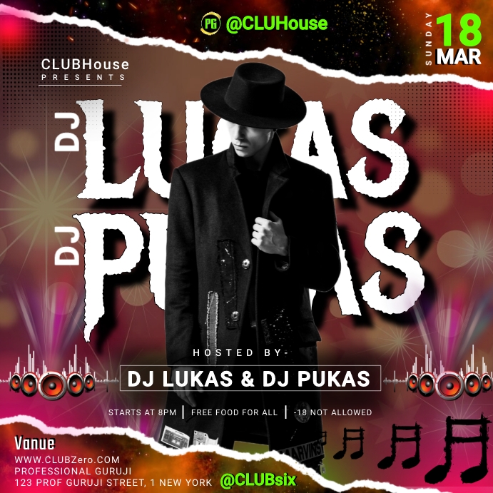 party flyer ad template | PosterMyWall