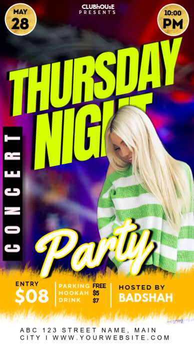party flyer advertisement ad Template | PosterMyWall