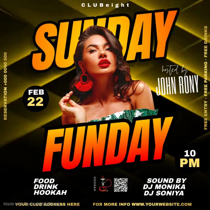 party flyer advertisement Templat | PosterMyWall