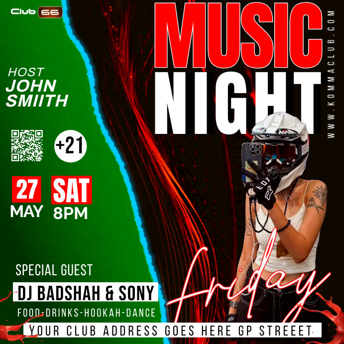 party flyer advertisement Template | PosterMyWall