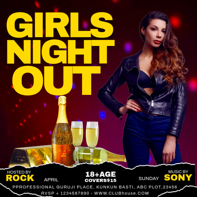 party flyer advertisement Templat | PosterMyWall