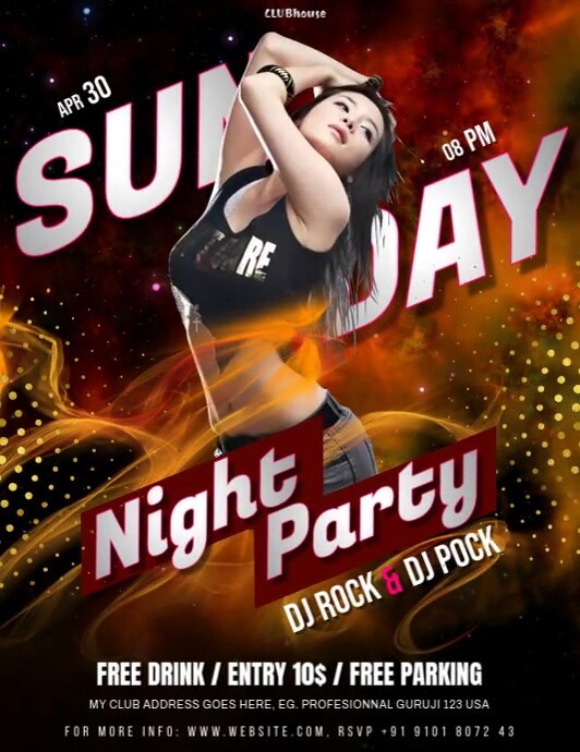 party flyer Template | PosterMyWall