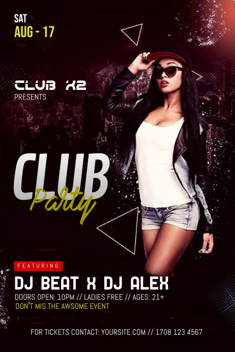 Party Flyer Template | PosterMyWall