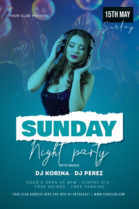 Party flyer Template | PosterMyWall