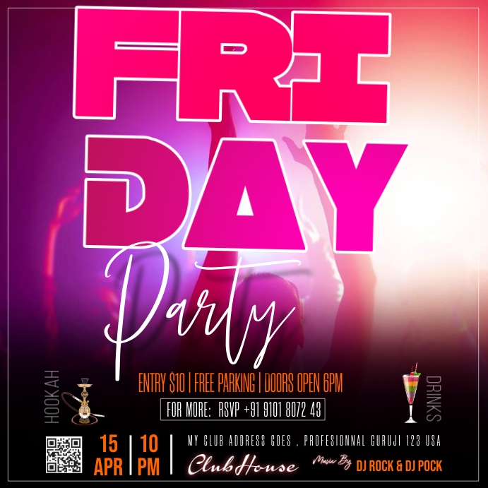party flyer Template | PosterMyWall