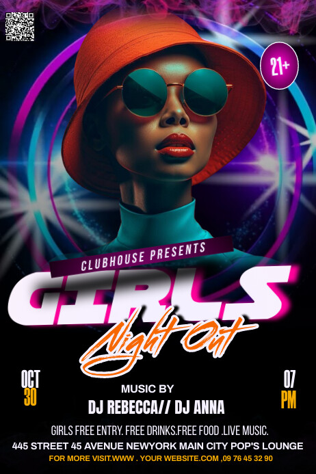 Modèle Party flyer | PosterMyWall