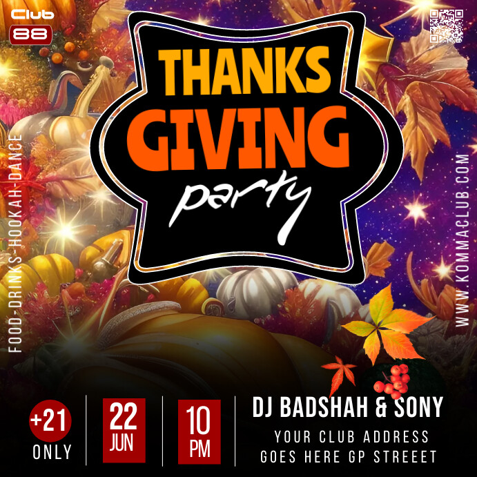 party flyer Template | PosterMyWall