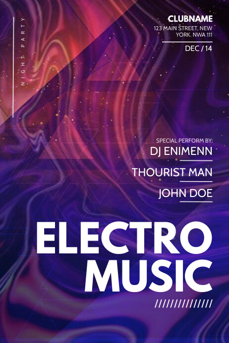 Party Flyer Template | PosterMyWall