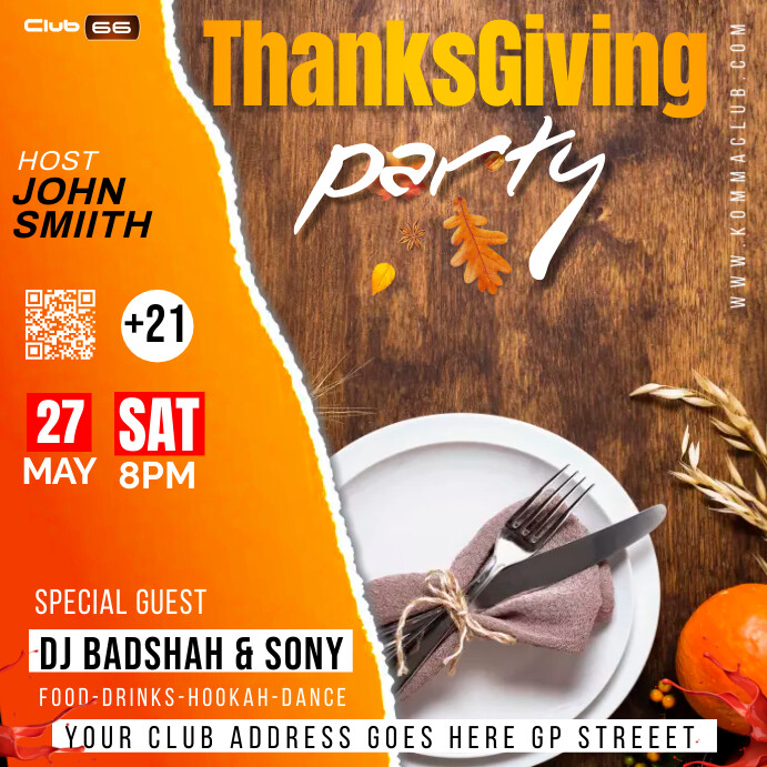 party flyer Template | PosterMyWall