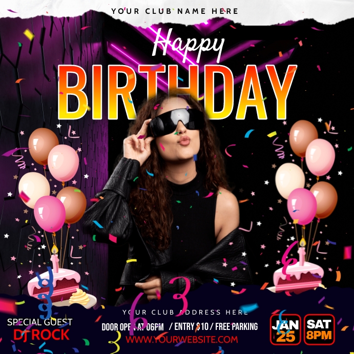 party flyer Template | PosterMyWall