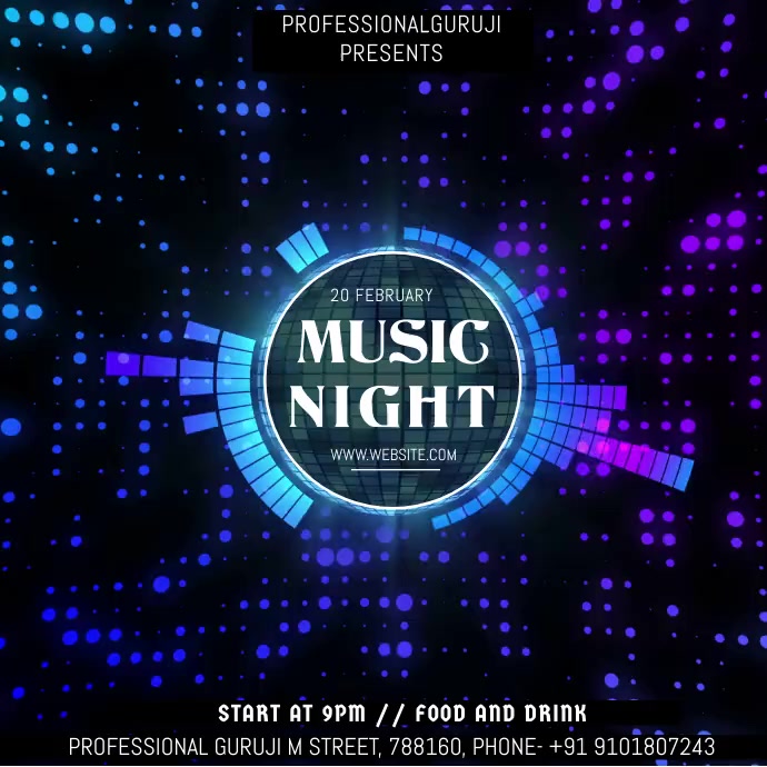 party flyer Template | PosterMyWall