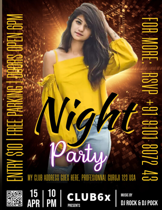 Copy of party flyer | PosterMyWall