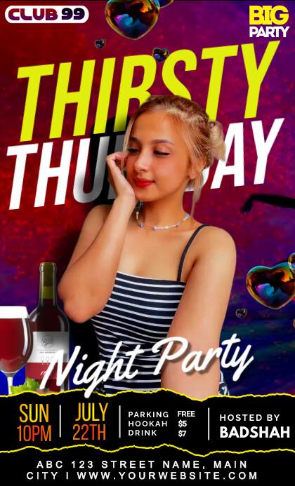 party flyer Template | PosterMyWall