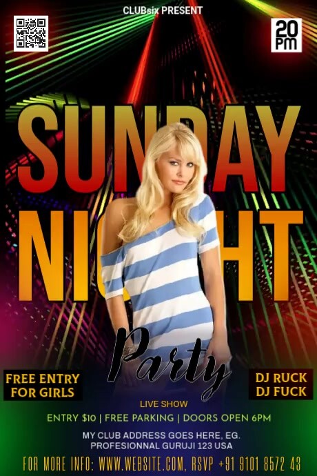 party flyer Template | PosterMyWall
