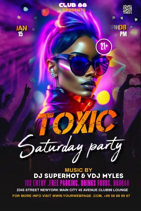 Party flyer Template | PosterMyWall