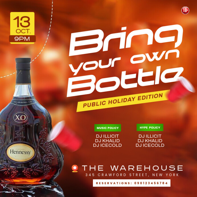 Copy of party flyer | PosterMyWall